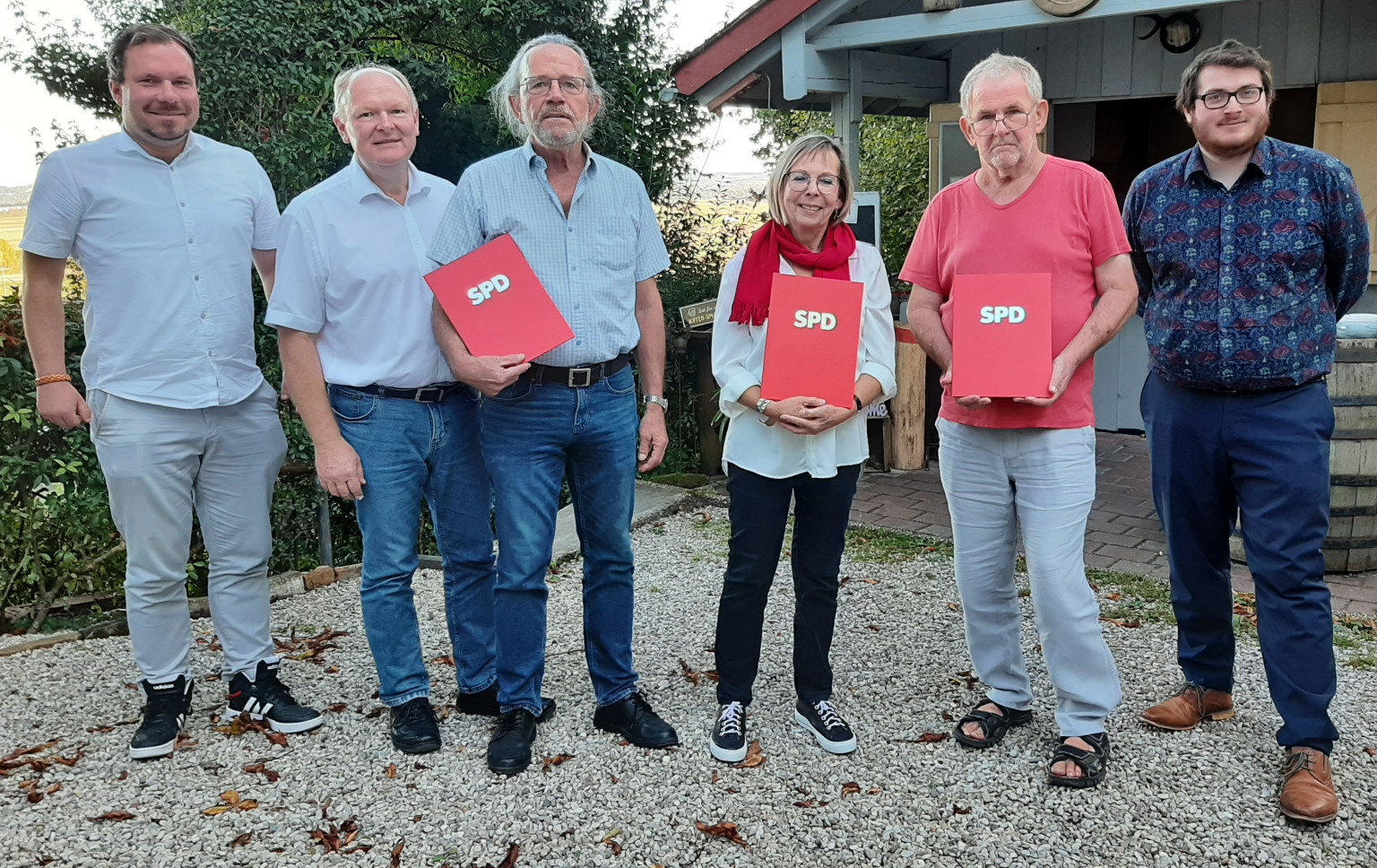 Für viele Jahre Treue und Mitarbeit in der SPD geehrt - Dr. Bernd Vilsmeier